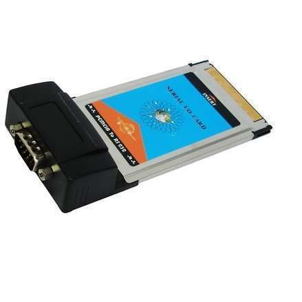 Carte PCMCIA RS232 interface serie pc portable notebook